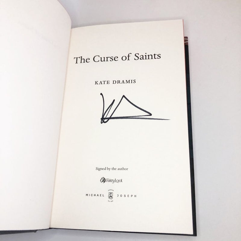 The Curse of Saints Fairyloot Exclusive Edition by Kate Dramis ...
