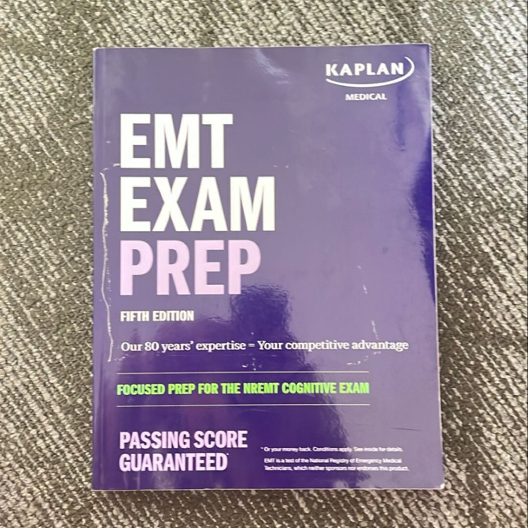 EMT Exam Prep by Kaplan Medical