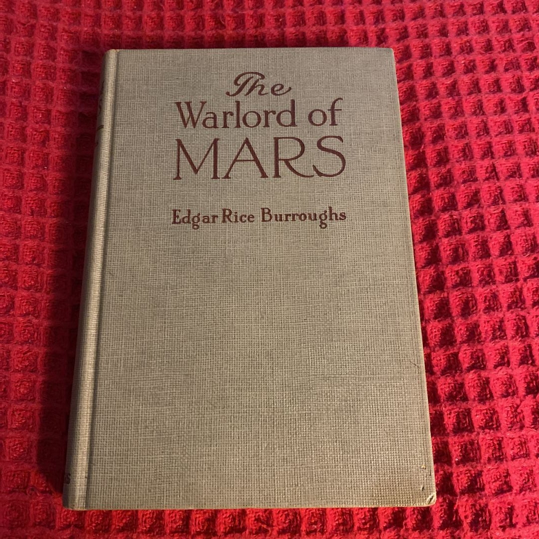 The Warlord of Mars by Edgar Rice Burroughs , Hardcover | Pangobooks