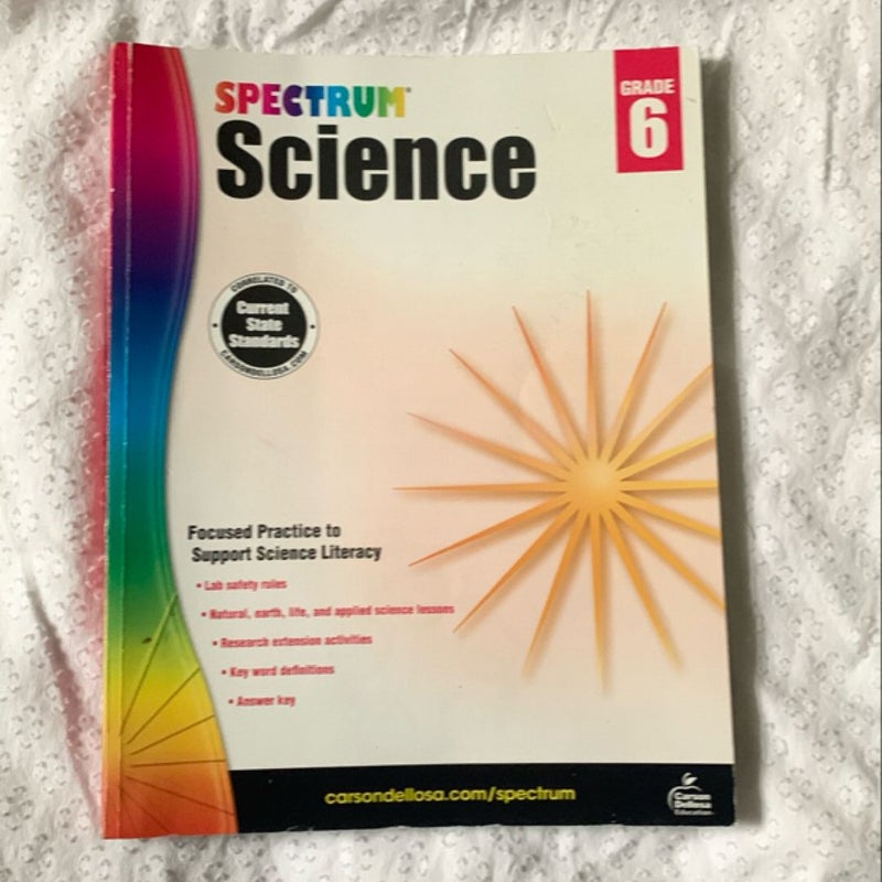 Spectrum Science, Grade 6 by Spectrum