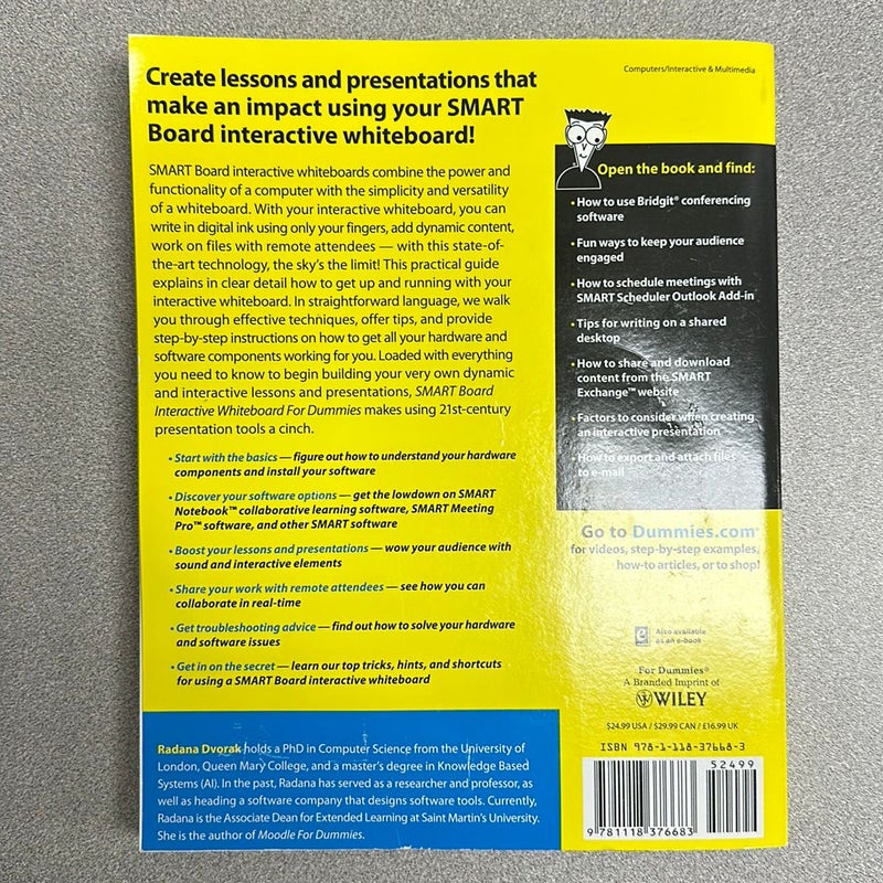 SMART Board Interactive Whiteboard for Dummies by Radana Dvorak