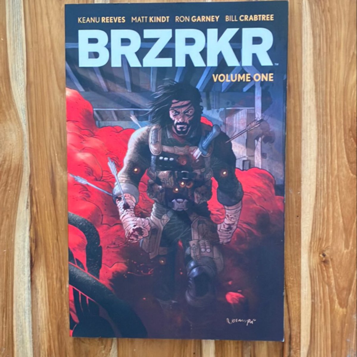 BRZRKR Vol. 1 by Keanu Reeves, Matt Kindt