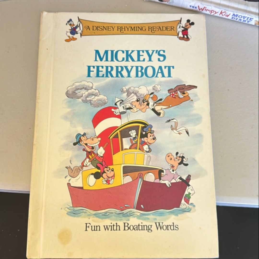 Mickeys ferryboat (A Disney Rhyming Reader) by Grolier, Hardcover ...