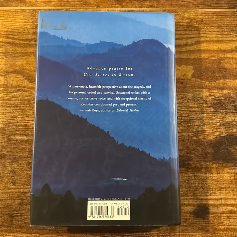God Sleeps in Rwanda by Joseph Sebarenzi, Laura Mullane