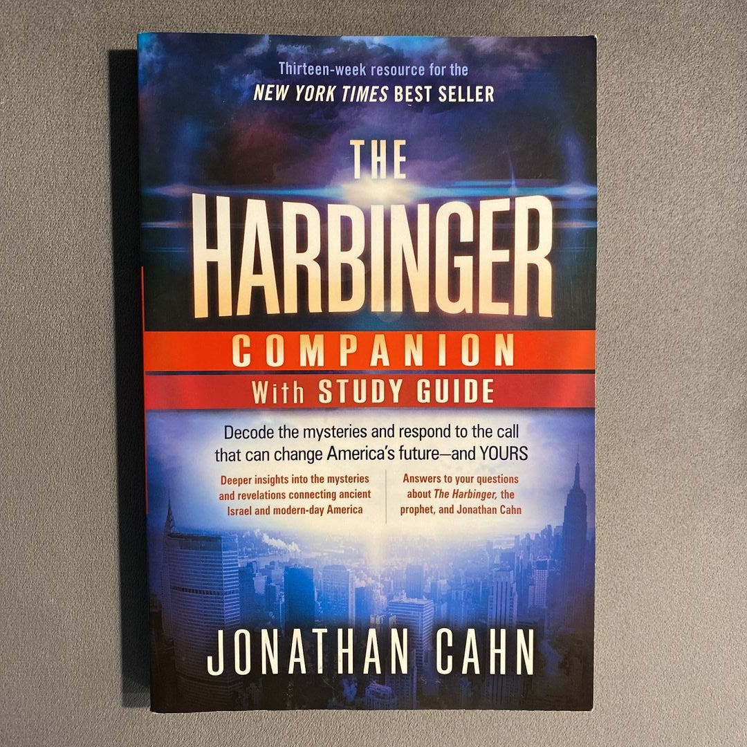 The Harbinger Companion with Study Guide by Jonathan Cahn