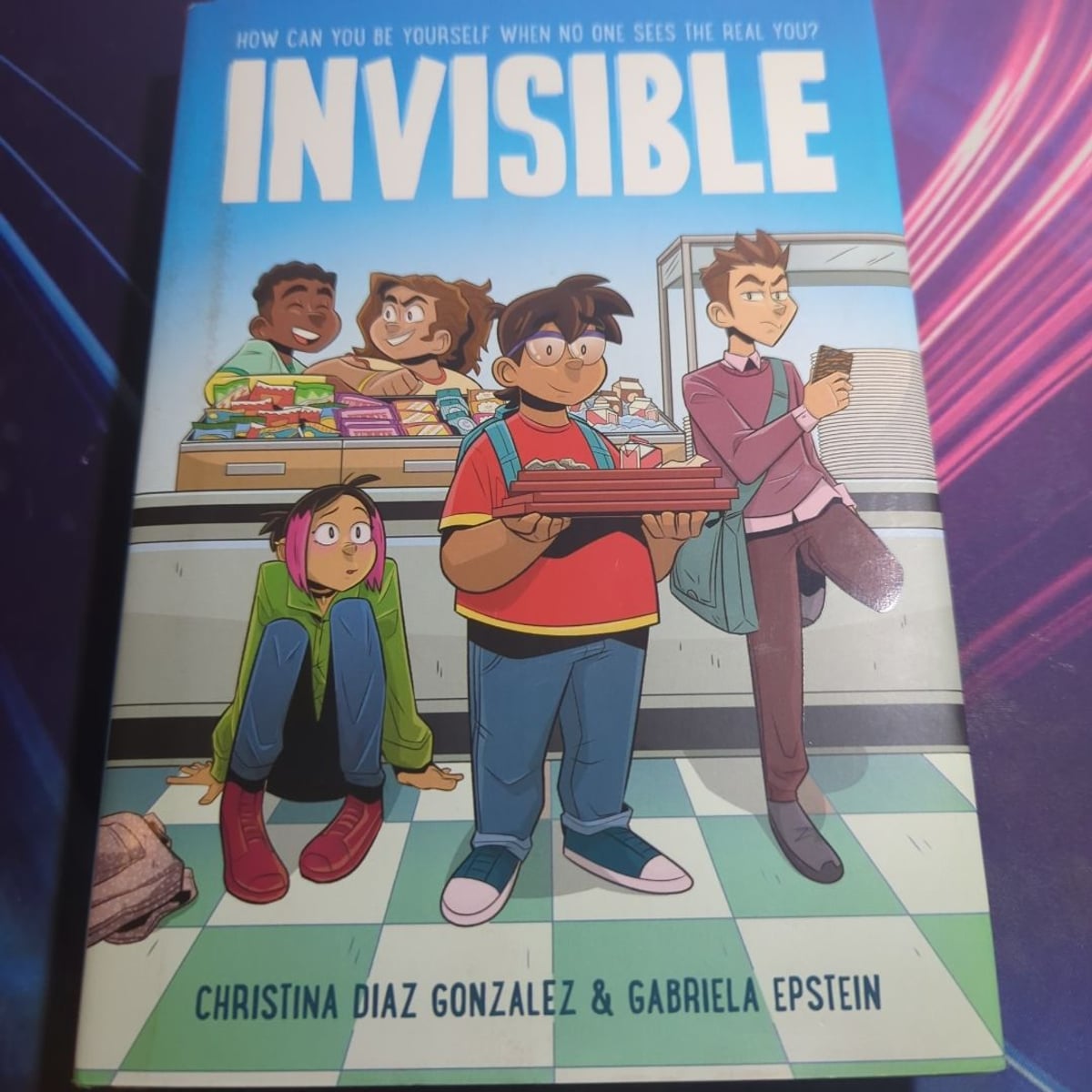 Invisible: a Graphic Novel by Christina Diaz Gonzalez