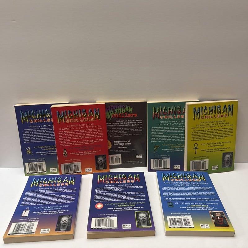 Michigan Chillers (8 Book) Bundle by Johnathan Rand , Paperback ...