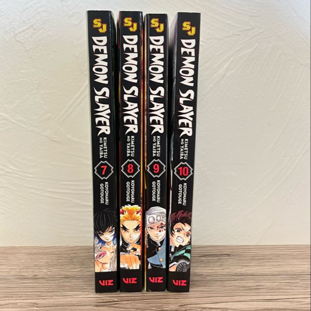 Demon Slayer vol. 7-10 by Koyoharu Gotouge, Paperback | Pangobooks