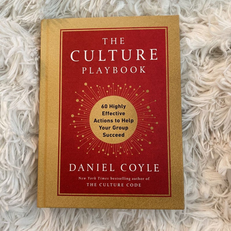 The Culture Playbook by Daniel Coyle