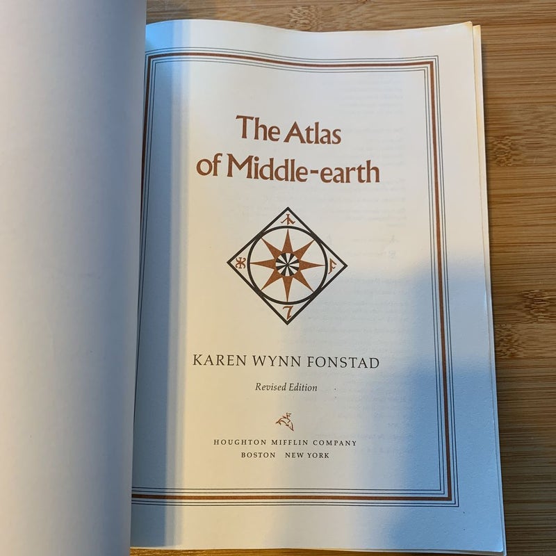 Atlas of Middle-Earth by Karen Wynn Fonstad, Paperback | Pango Books