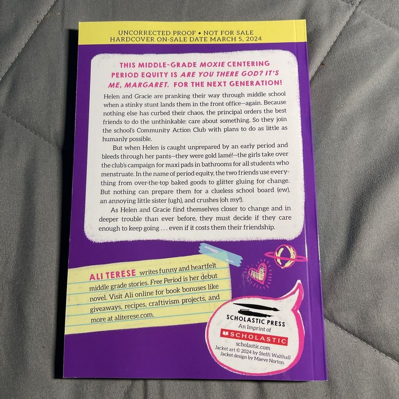 Free Period ARC by Ali Terese, Paperback | Pangobooks