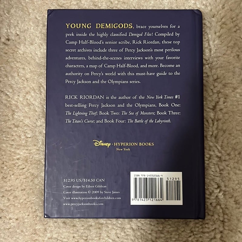 Percy Jackson: the Demigod Files by Rick Riordan