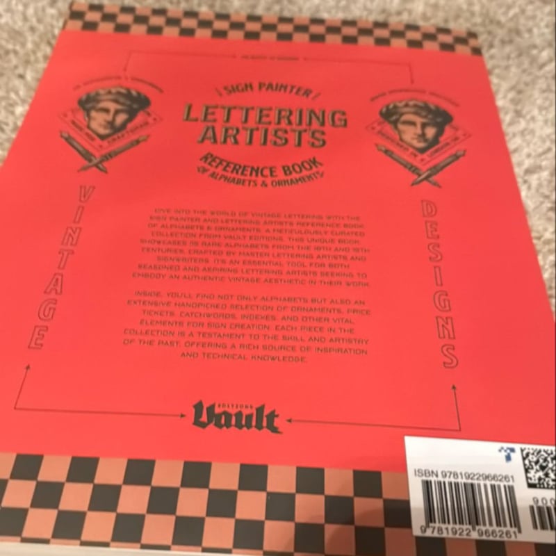 The Sign Painter and Lettering Artist's Reference Book of Alphabets and ...