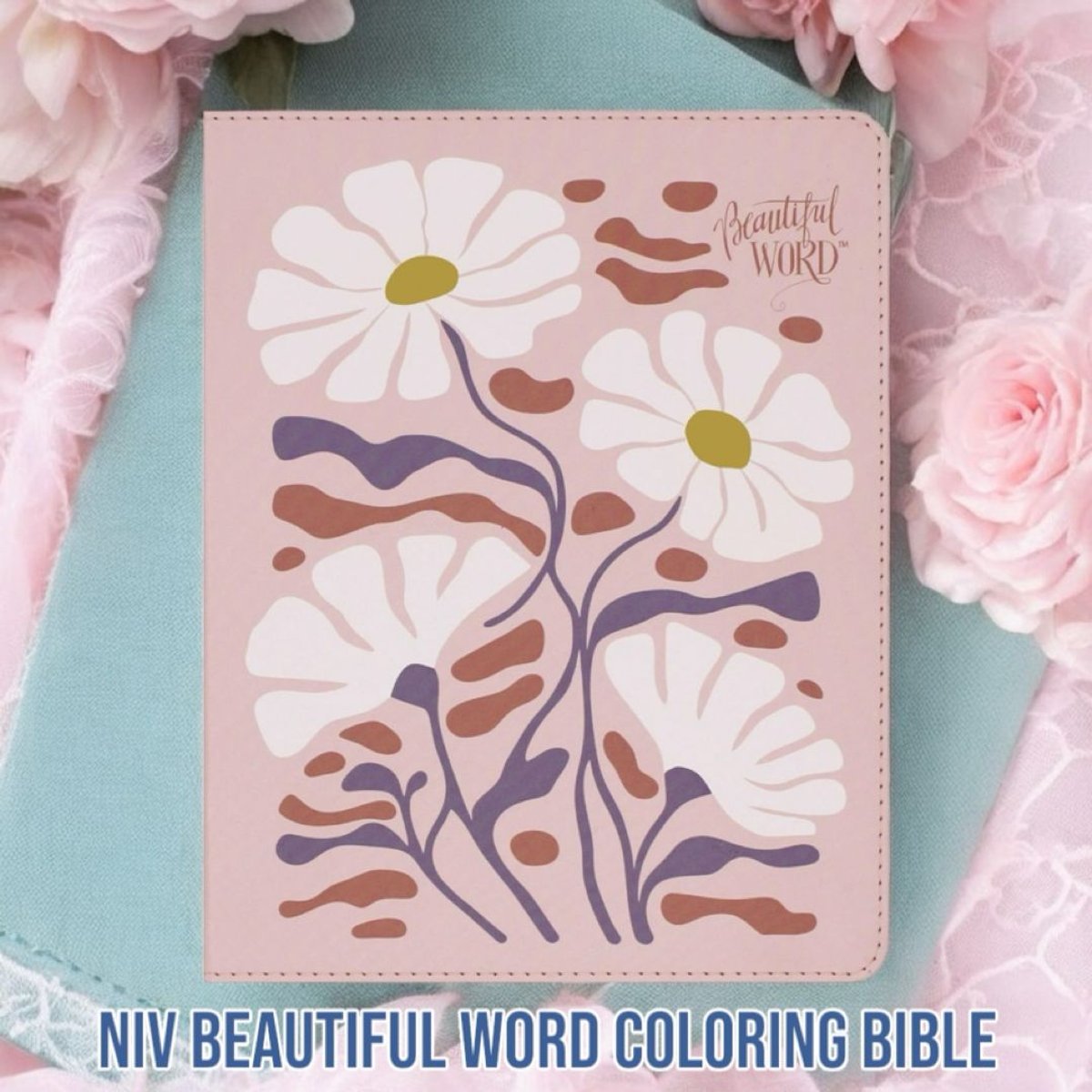 NIV, Beautiful Word Coloring Bible, Pink: Hundreds of Verses to Color ...