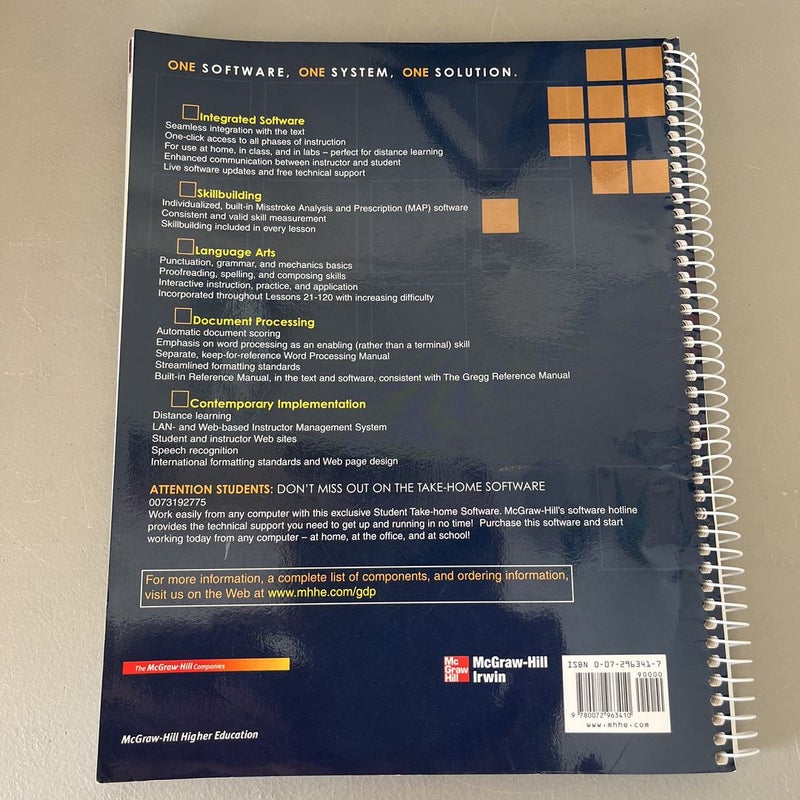 Gregg College Keyboarding & Document Processing (GDP); Lessons 1-60 ...