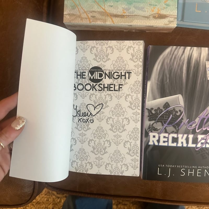 Lj Shen signed special edition set with art print and bookmark by Lj ...
