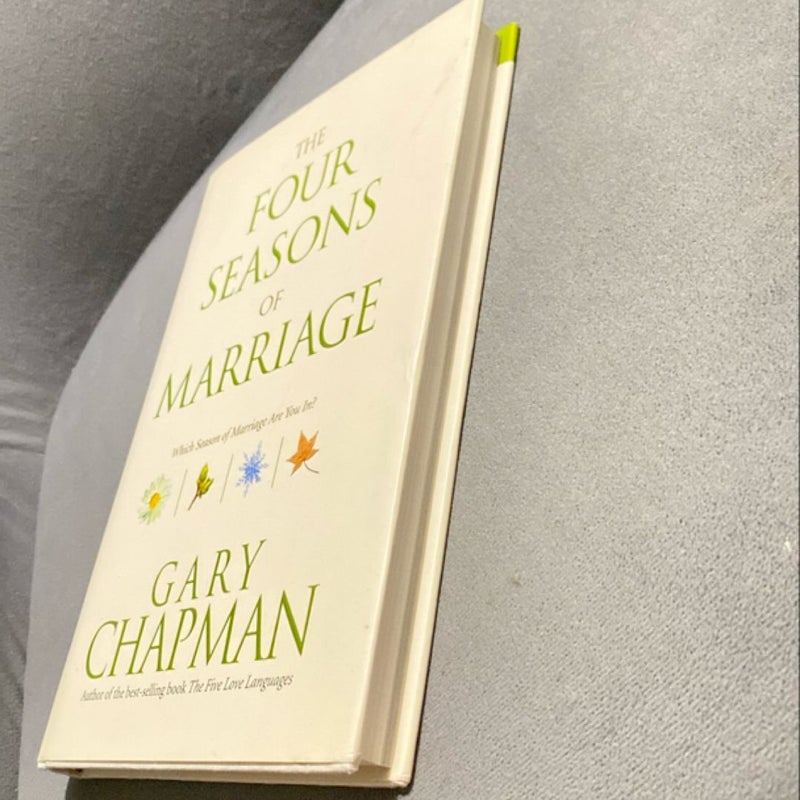 The 4 Seasons of Marriage by Gary Chapman, Hardcover | Pangobooks