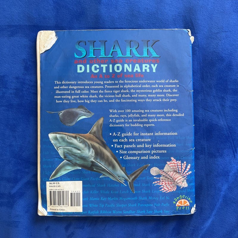 Shark and Other Sea Creatures Dictionary
