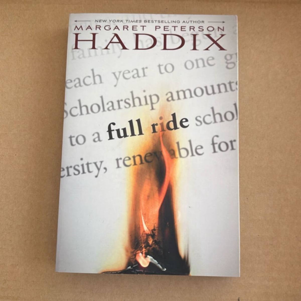 Full Ride by Margaret Peterson Haddix