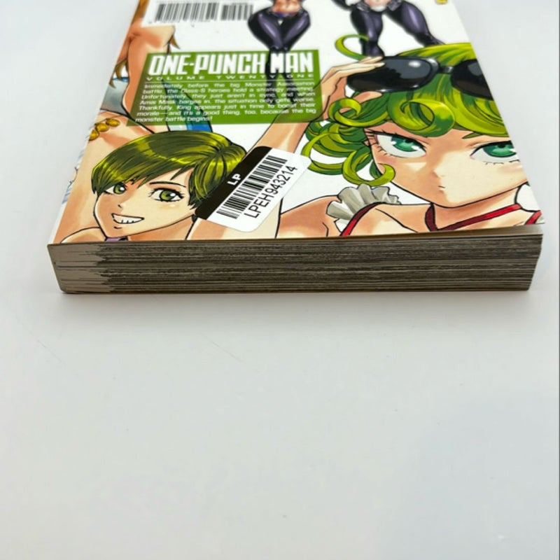 One-Punch Man, Vol. 21 by ONE, Paperback | Pangobooks