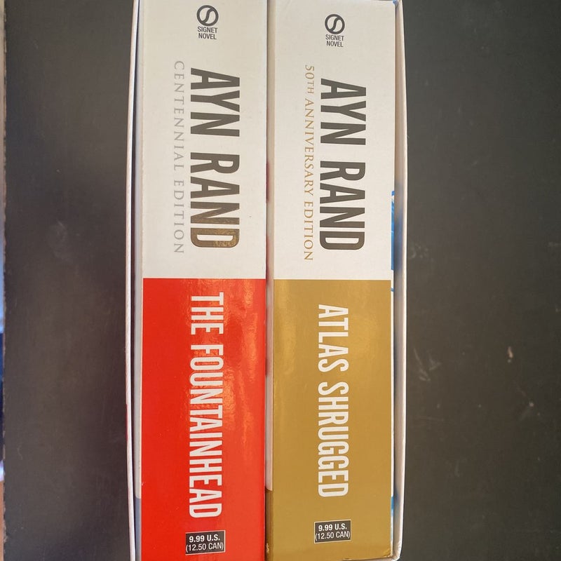 **Bundle Deal Atlas Shrugged/The Fountainhead by Ayn Rand, Paperback ...