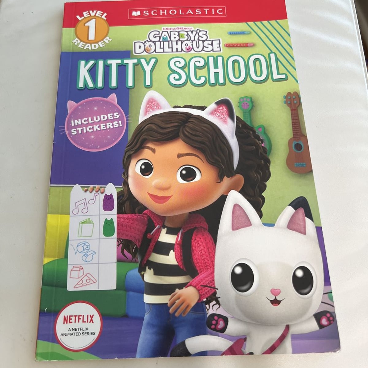 Kitty School (Gabby's Dollhouse: Scholastic Reader, Level 1) (Media Tie ...