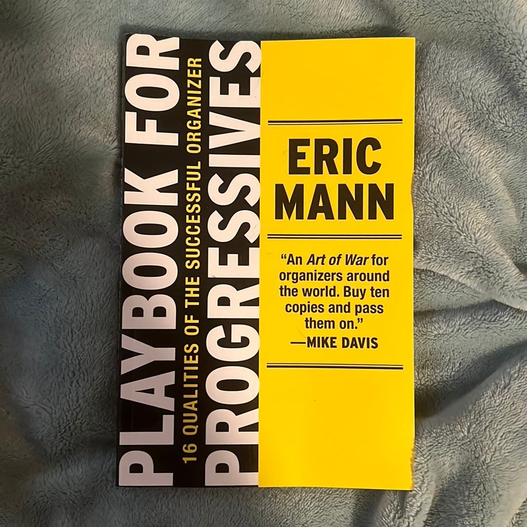 Playbook for Progressives by Eric Mann