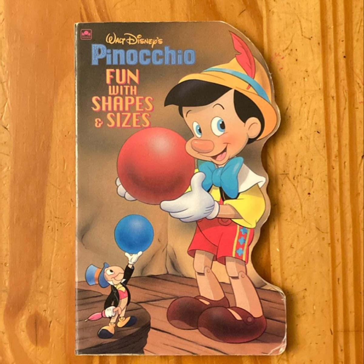 Walt Disney's Pinocchio Fun with Shapes and Sizes by Marc Gave