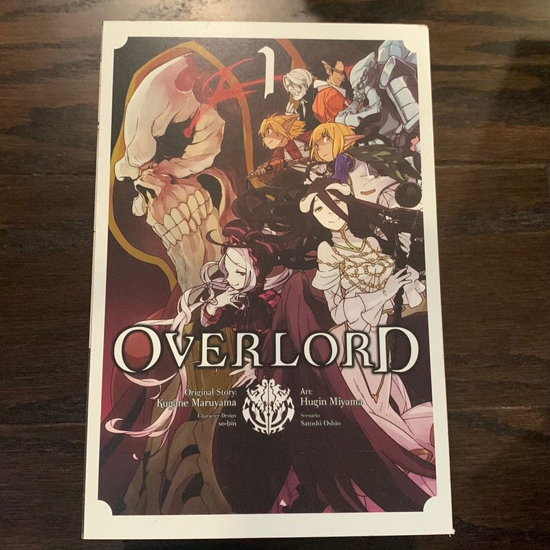 Overlord, Vol. 1 (manga) by Kugane Maruyama, Hugin Miyama, so-bin ...