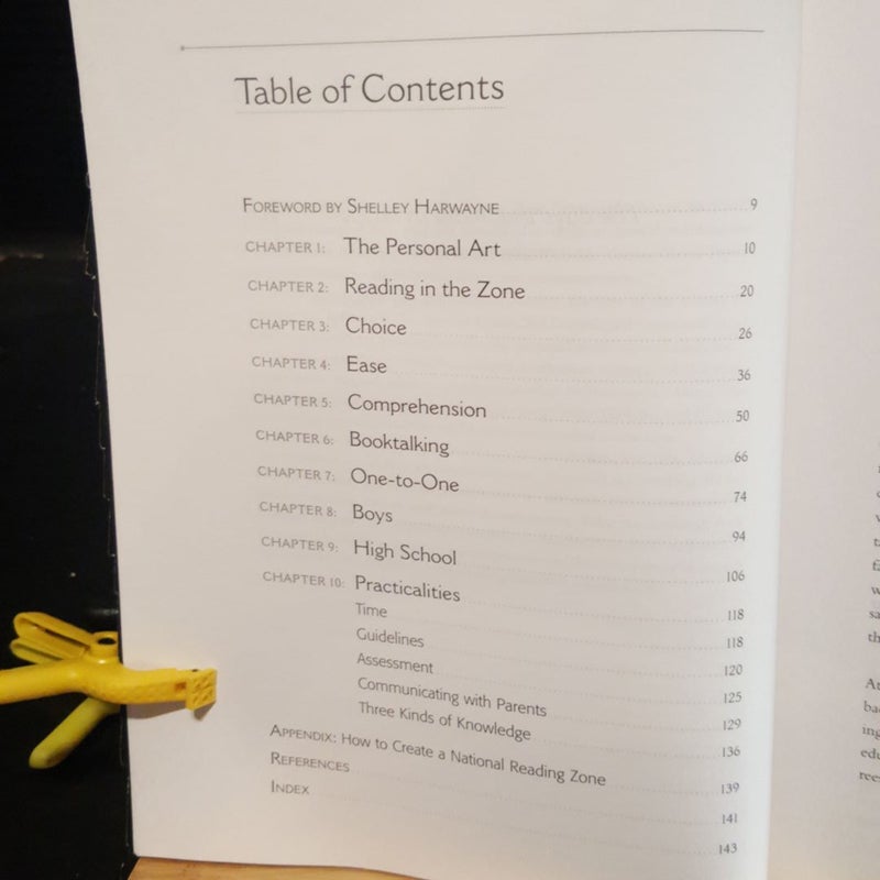 Reading Zone by Shelley Harwayne, Nancie Atwell