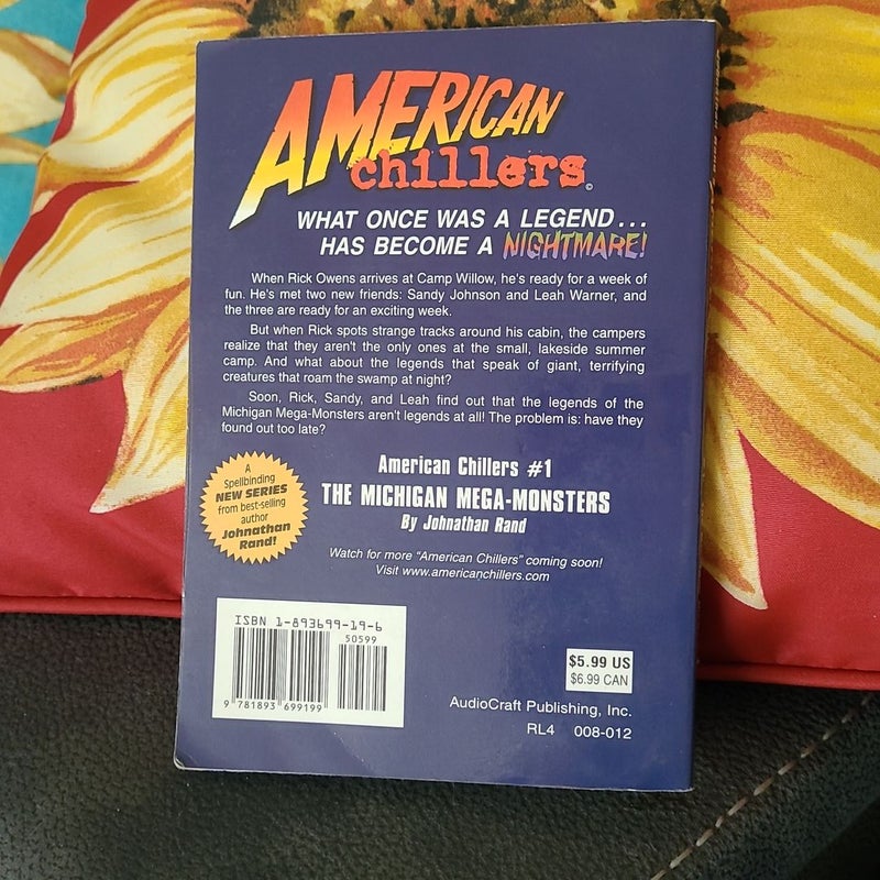 American Chillers #1 Michigan Mega-Monsters by Johnathan Rand