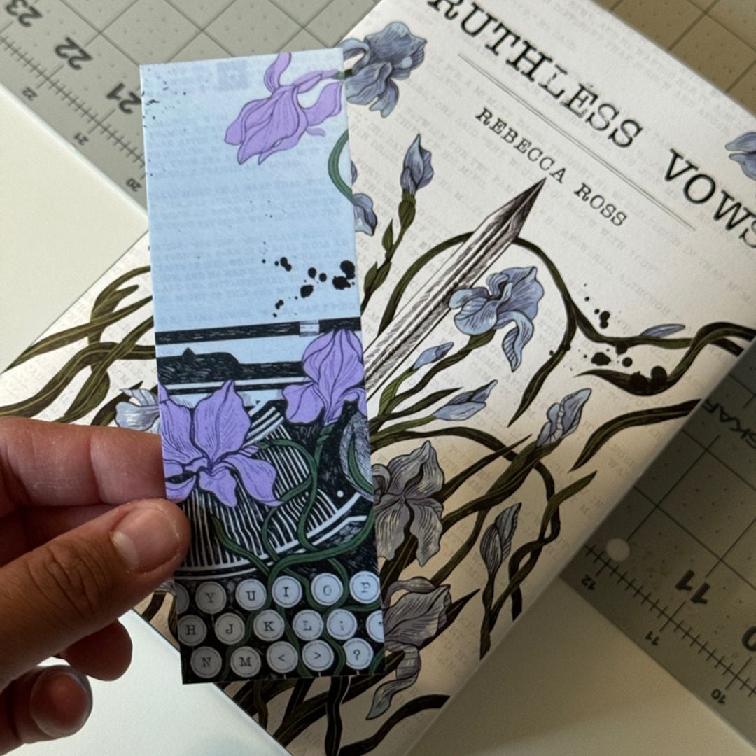 SIGNED Owlcrate Ruthless Vows with bonus Bookmark by Rebecca Ross ...