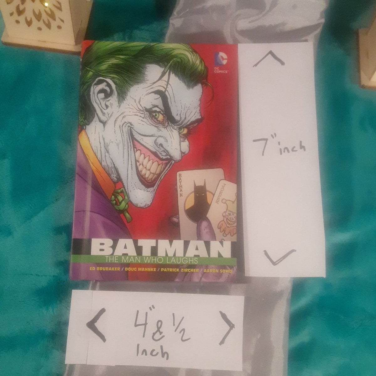 Batman: The Man Who Laughs 7" × 4" & 1/2 DC Comics Promo Hardcover ...