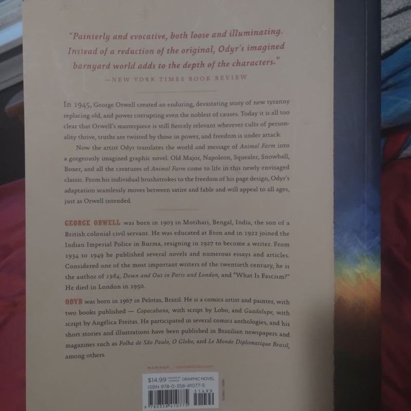 Animal Farm: the Graphic Novel by George. Orwell