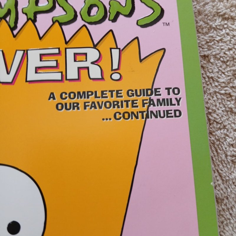 The Simpsons Forever! by Matt Groening