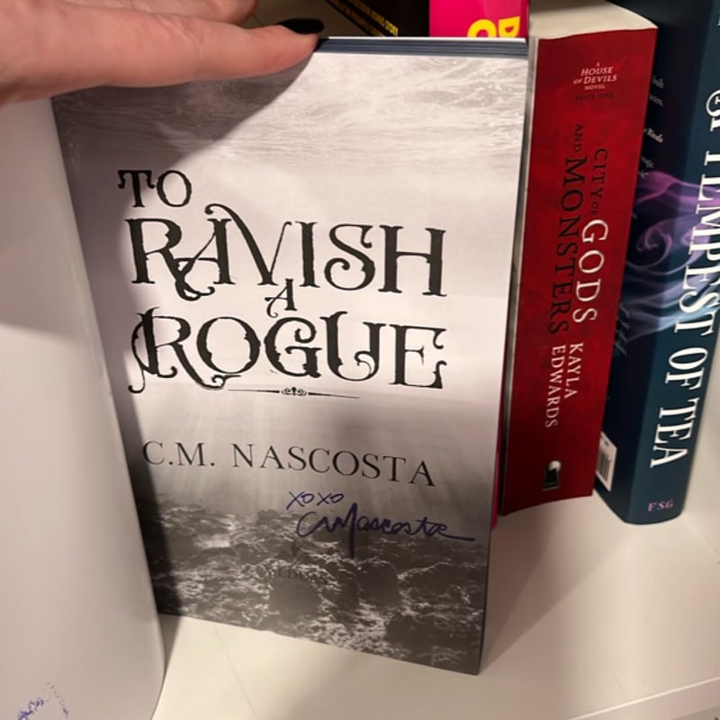 To Ravish a Rogue SIGNED by C. M. Nascosta, Paperback | Pangobooks