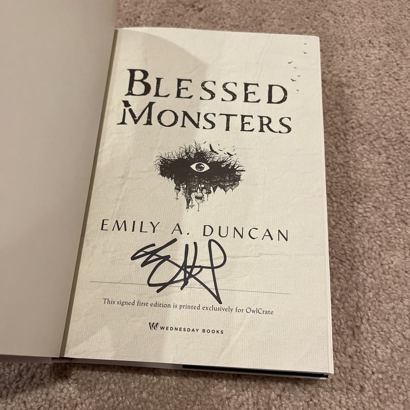 Blessed Monsters - Owlcrate by Emily A. Duncan, Hardcover | Pangobooks