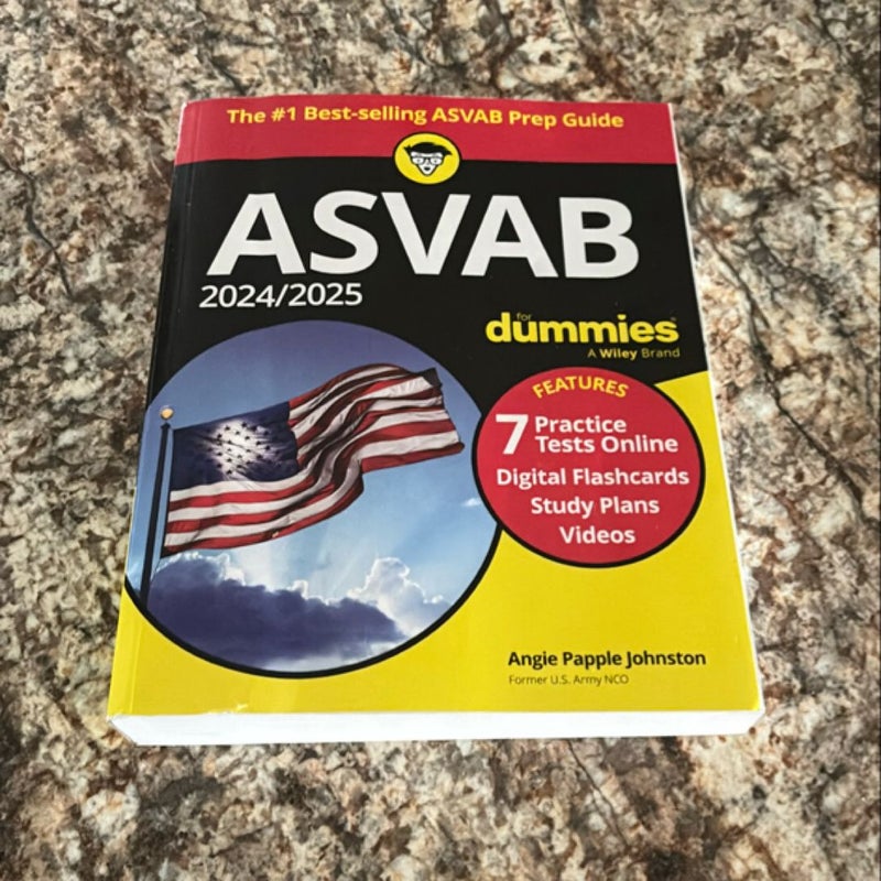 2024/2025 ASVAB for Dummies by Angie Papple Johnston