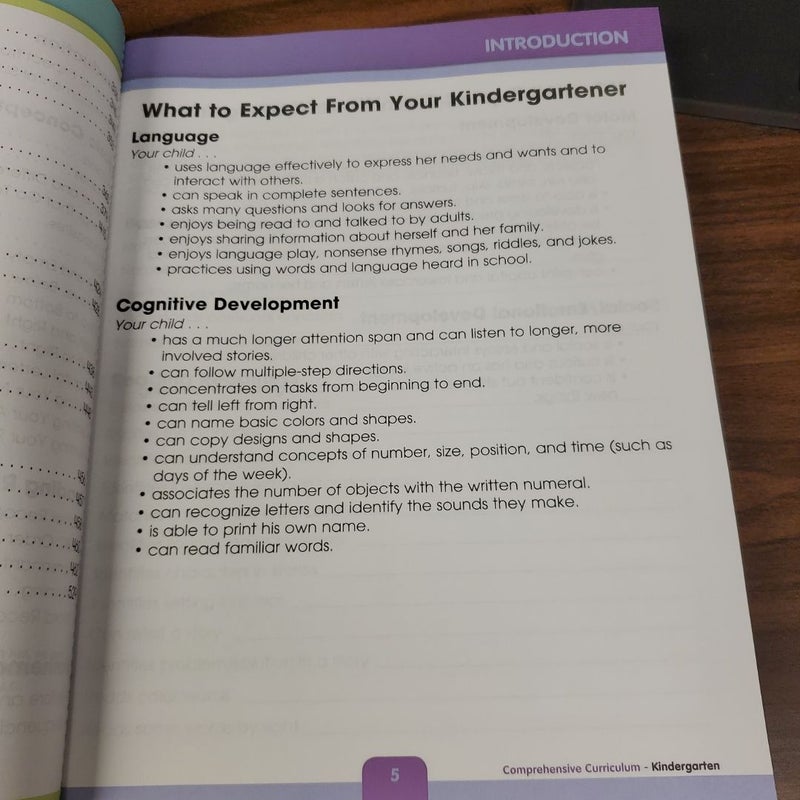 Comprehensive Curriculum of Basic Skills, Grade K by Thinking Kids