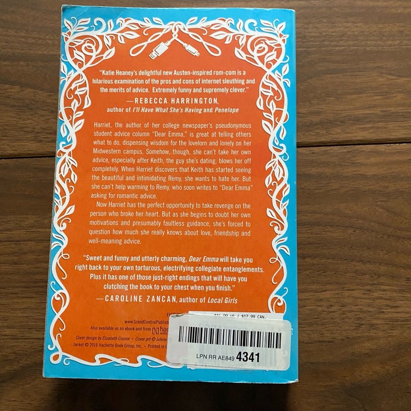 Dear Emma by Katie Heaney, Paperback | Pangobooks