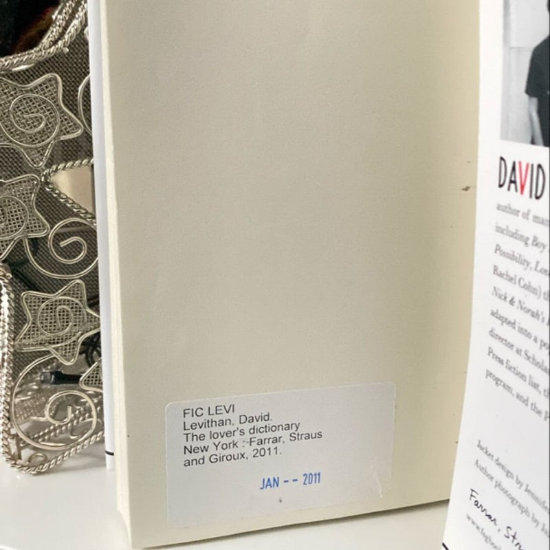 The Lover's Dictionary by David Levithan