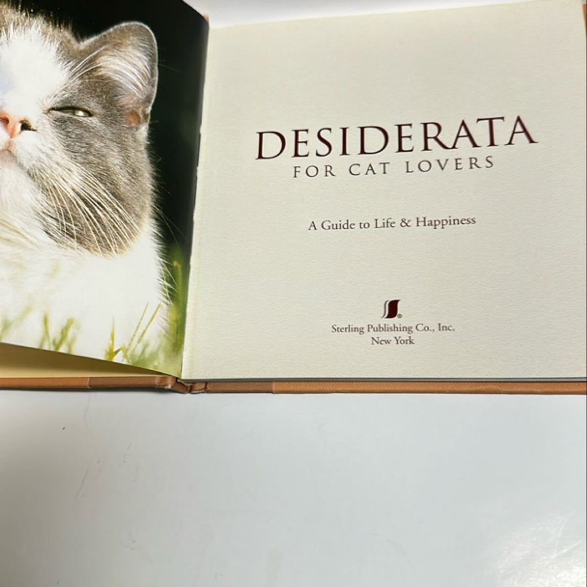 Desiderata for Cat Lovers by Max Ehrmann