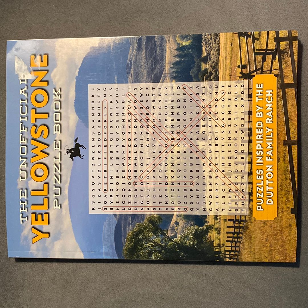 The Unofficial Yellowstone Word Search Book by Topix Media Lab