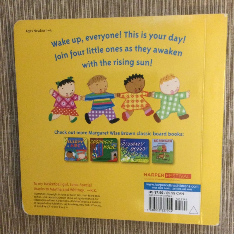 A Child's Good Morning Book by Margaret Wise Brown, Hardcover | Pango Books