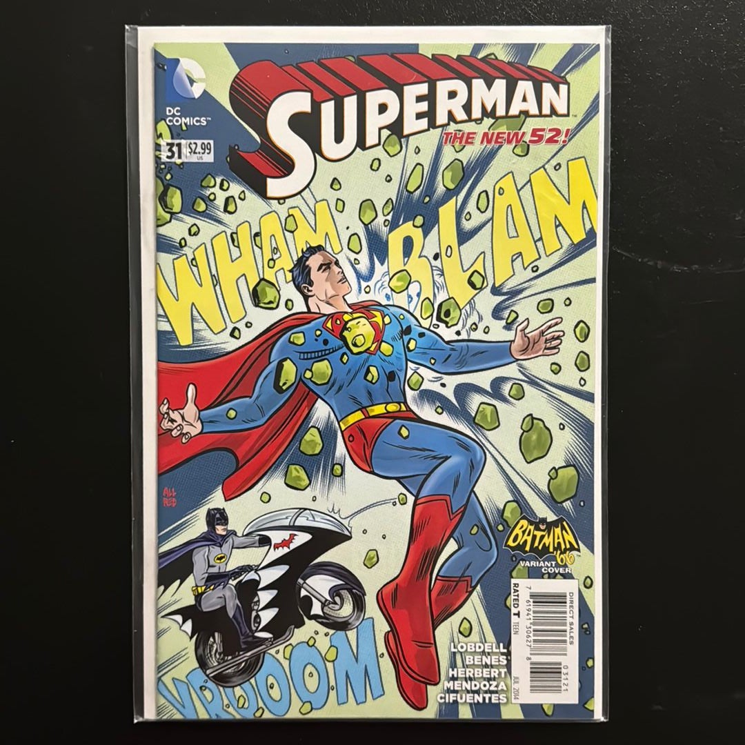 Superman # 31 The New 52! Batman 66 Variant Edition DC Comics by DC ...