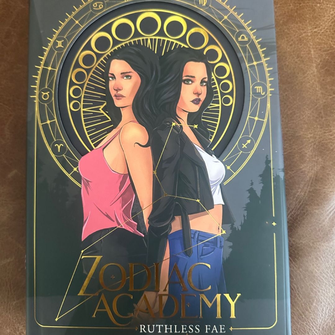 Zodiac Academy Bookish box ruthless fae signed by Caroline Peckham ...