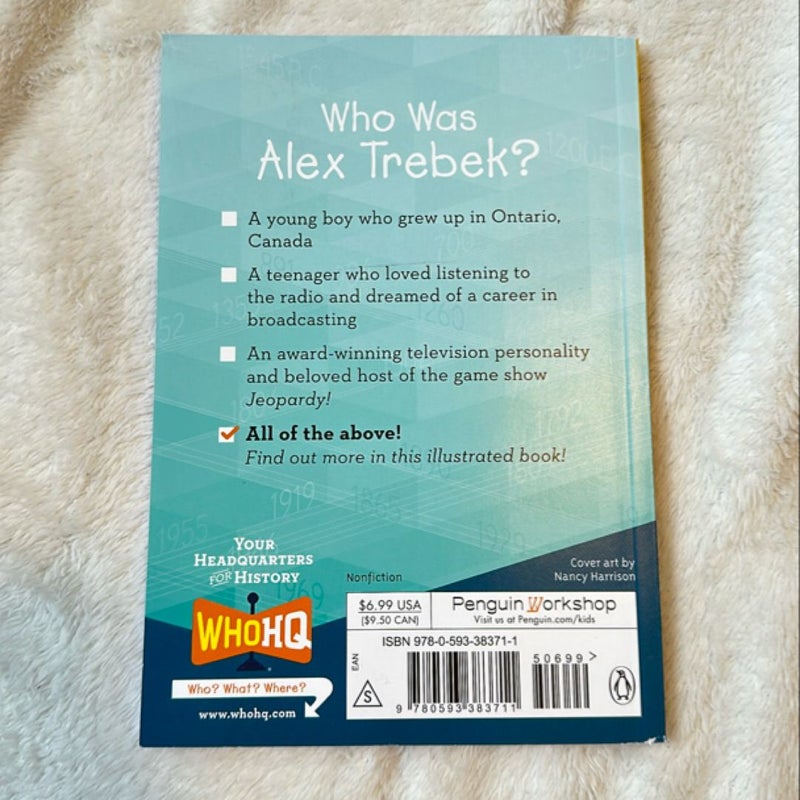 Who Was Alex Trebek? by Pam Pollack, Meg Belviso