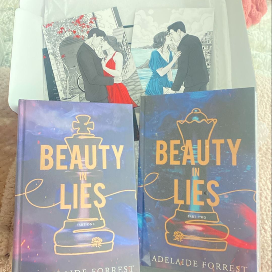 Beauty in Lies Special Edition books 1&2 by Adelaide Forrest, Hardcover ...
