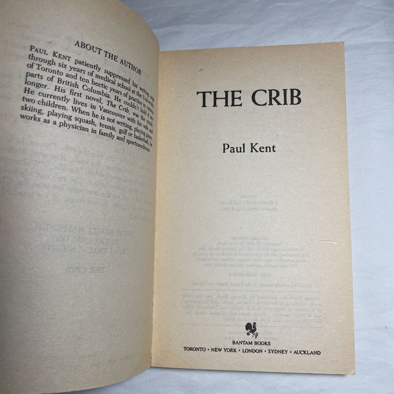 The Crib by Paul Kent, Paperback | Pangobooks