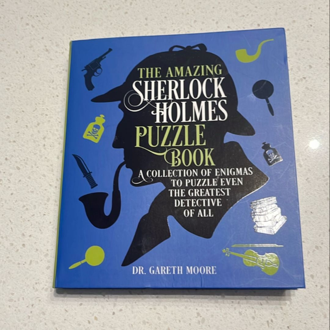 The Amazing Sherlock Holmes Puzzle Book by Dr. Gareth Moore, Paperback ...